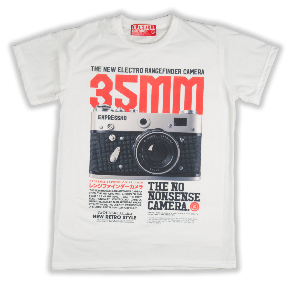 35mm Camera T-shirt – grüda